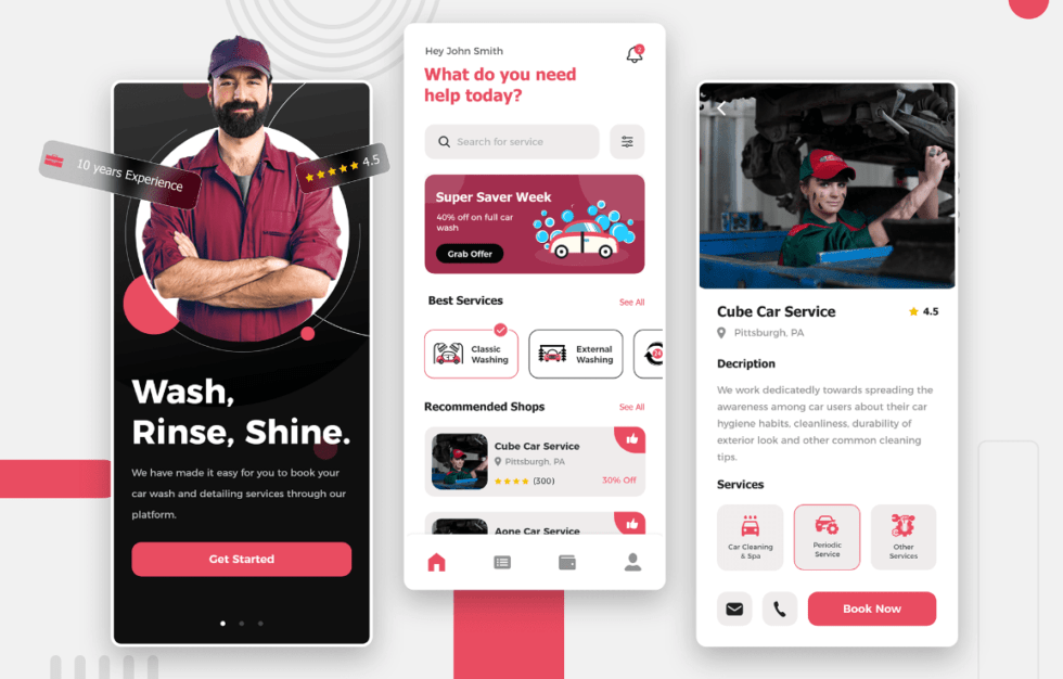 Car Wash App - Appoks Infolabs